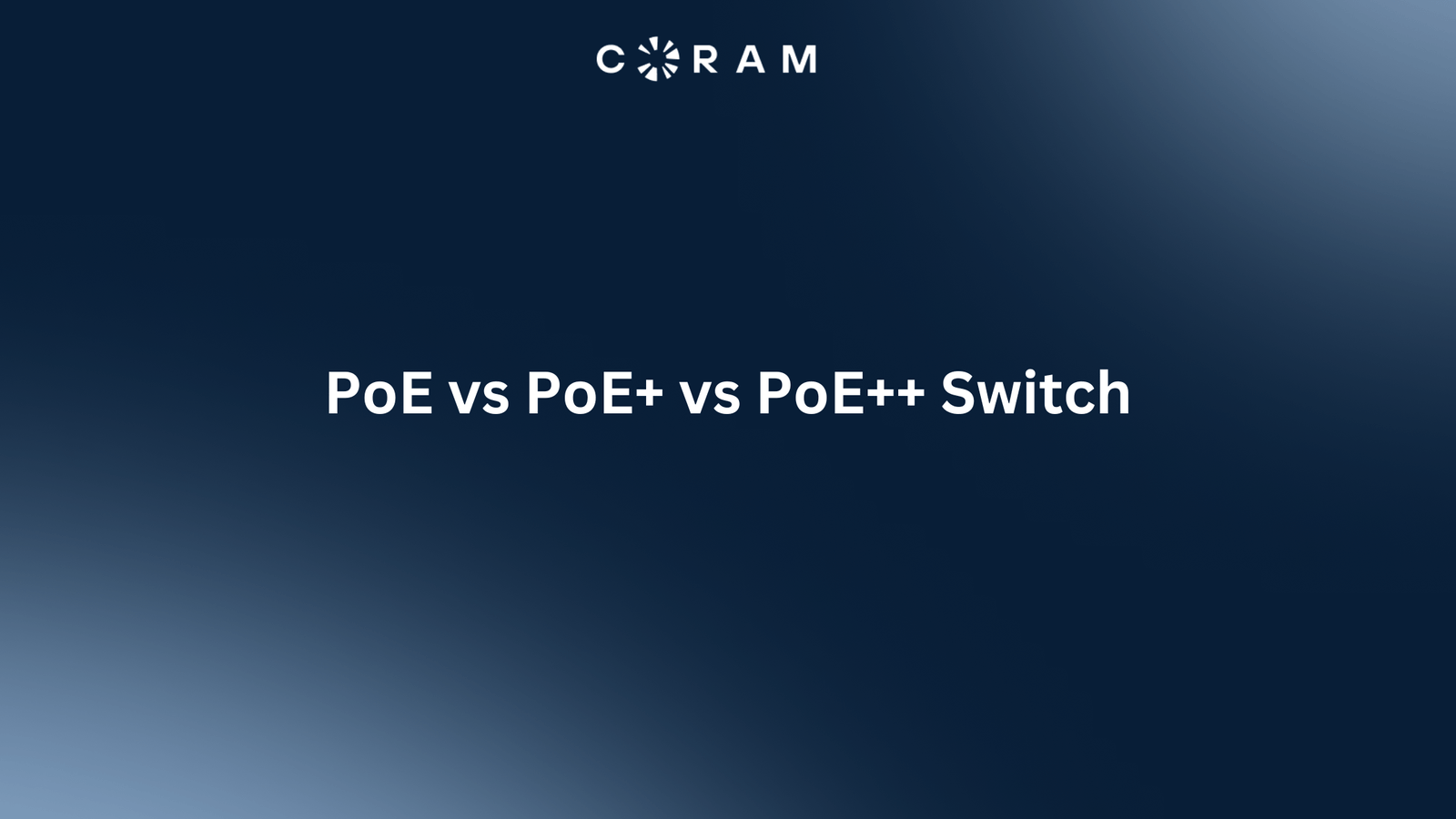PoE vs PoE+ vs PoE++ Switch: Key Differences in 2025